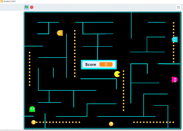 Scratch pacman — Les Fabriques du Ponant